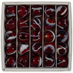 Mega Marble ROOSTER Marble Lot Collector Quality Boxed Set of 25 ...