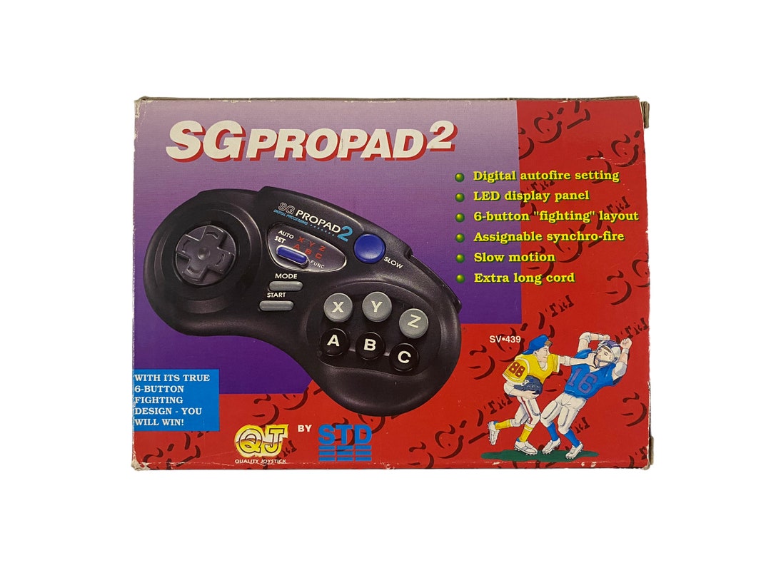 SG PROPAD 2 for Sega Genesis Video Entertainment System - Includes ...