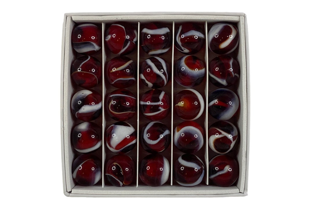 Mega Marble ROOSTER Marble Lot Collector Quality Boxed Set of 25 ...