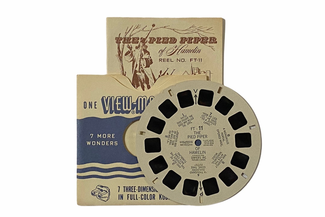 PIED PIPER of Hamlin - View-master Reel FT-11 - Sawyer - 1953 - Etsy