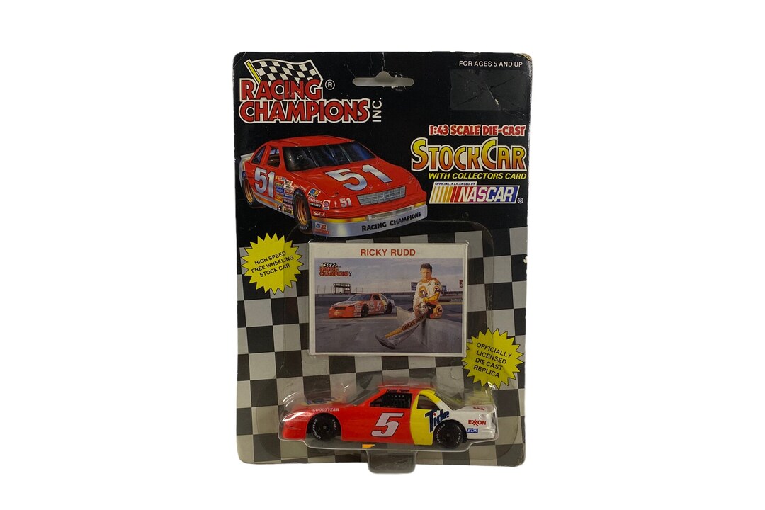 Racing Champions RICKY RUDD 1:43 Die-cast Stock Car With Collectors ...