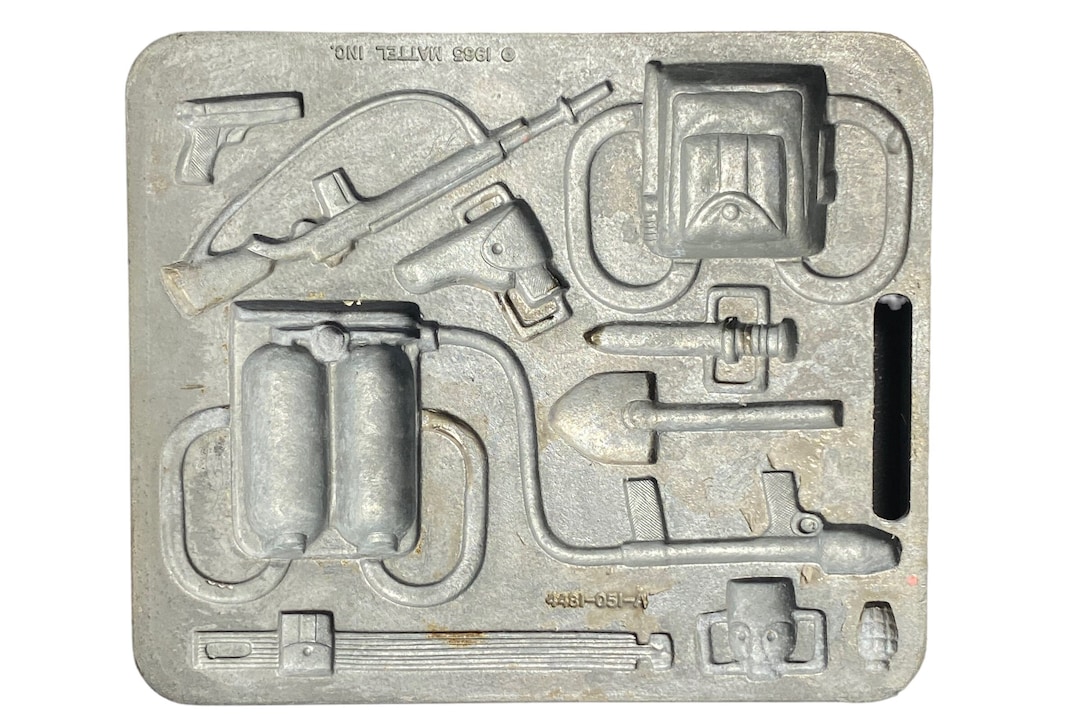 THINGMAKER Fighting Men Mold 4481-051-A - Mattel 1965 - Etsy