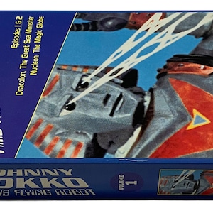 Johnny Sokko and His Flying Robot Episodes 1 & 2 Dracolon - Etsy