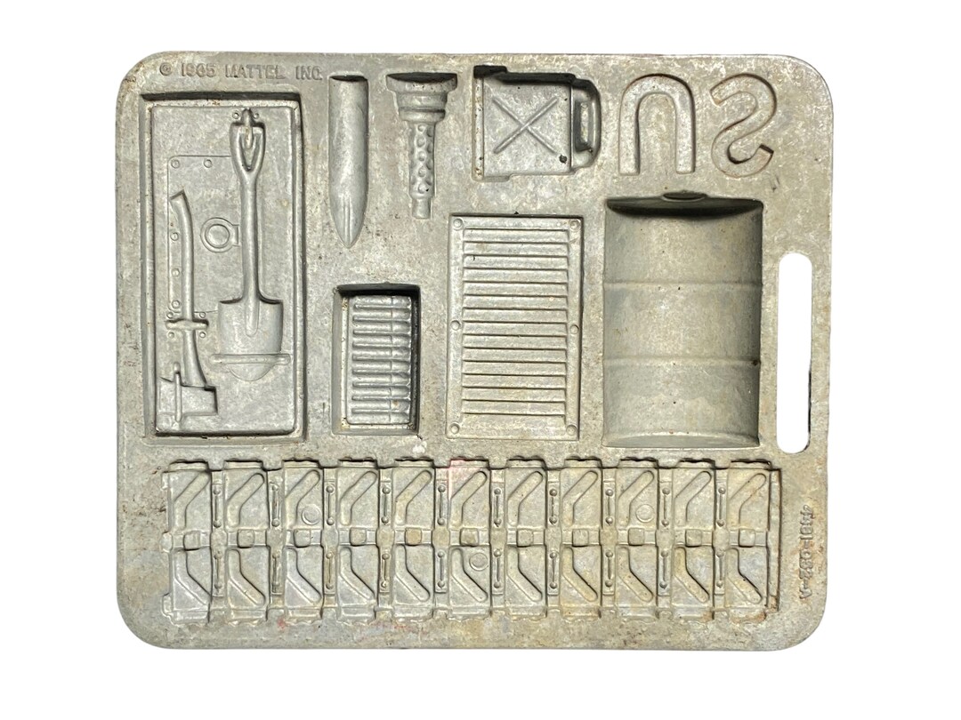 THINGMAKER Fighting Men Mold 4481-052-A - Mattel 1965 - Etsy