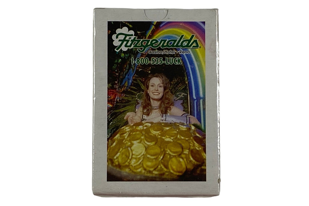 FITZGERALDS CASINO & HOTEL Souvenir Playing Cards - Reno, Nevada ...