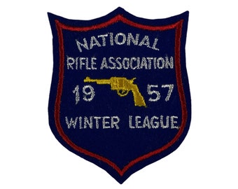 Vintage 1962-1975 National Rifle Association Summer Winter League Patch ...