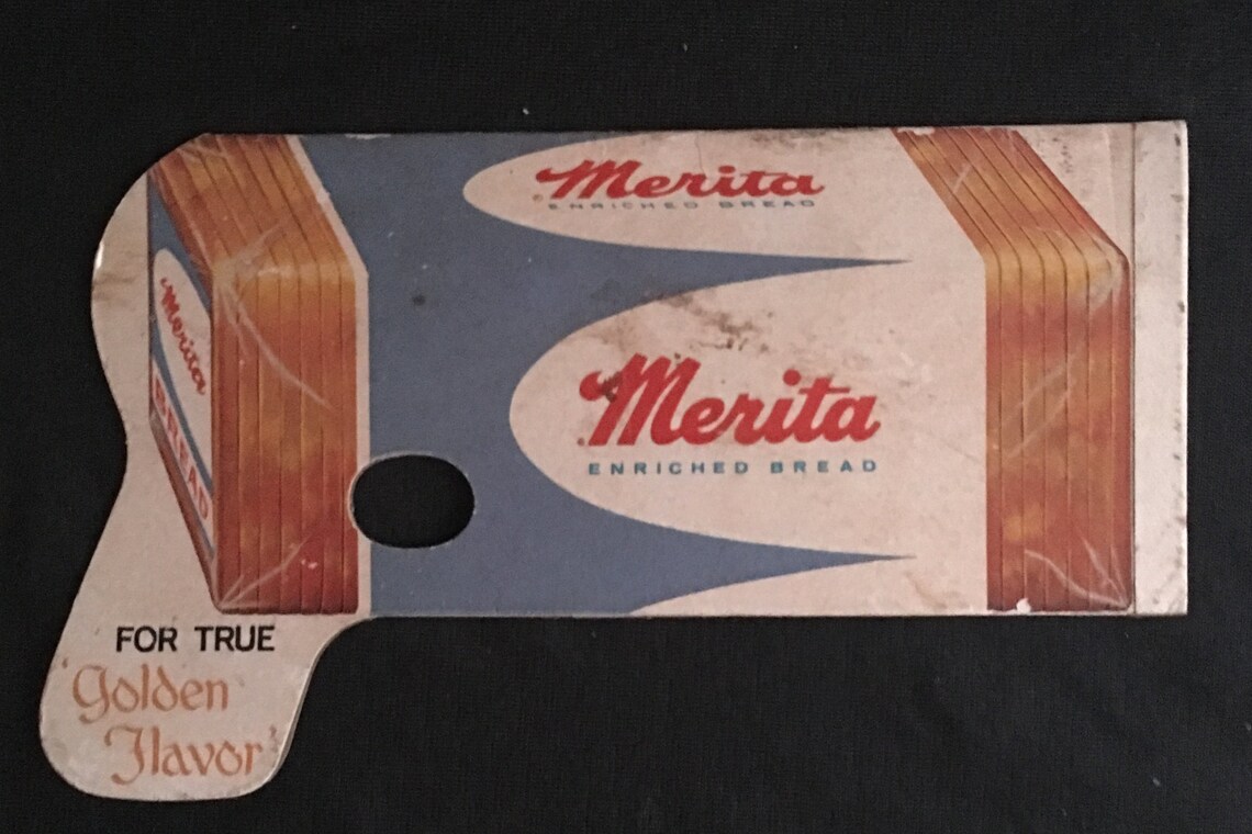 Merita Snack Cakes Marita Bread Shelf Topper Point of Sale - Etsy Israel