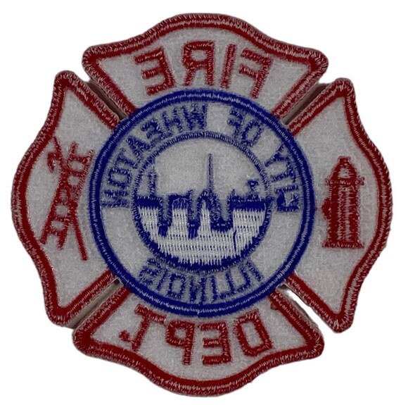 CITY OF WHEATON Fire Department Jacket Patch - Wheato… - Gem