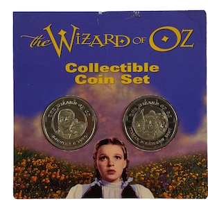 Wizard of Oz Collectible Coin Set Dorothy & Toto Tinman - Etsy