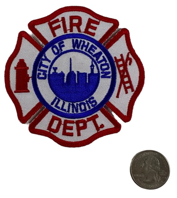 CITY OF WHEATON Fire Department Jacket Patch - Wheato… - Gem
