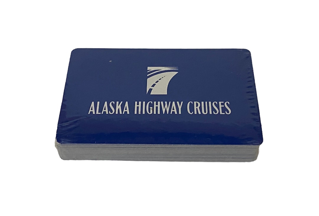 ALASKA HIGHWAY CRUISES Playing Cards - Advertising Card Deck - Unopened ...