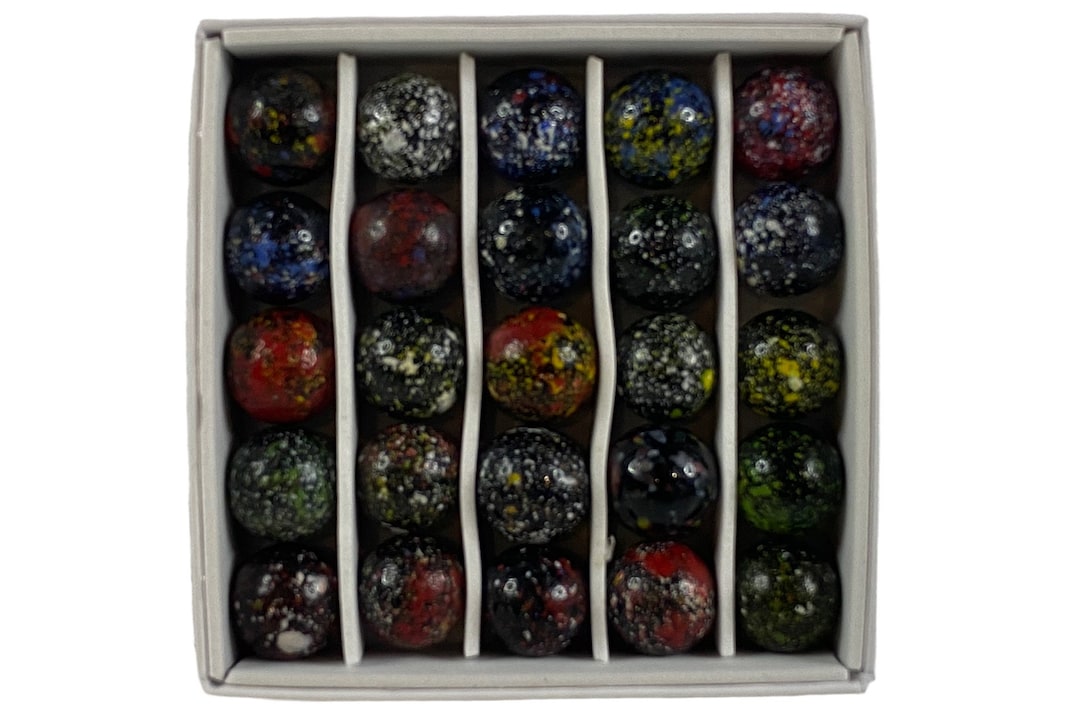 Mega Marble GALAXY Marble Lot - Collector Quality Boxed Set of 25 ...