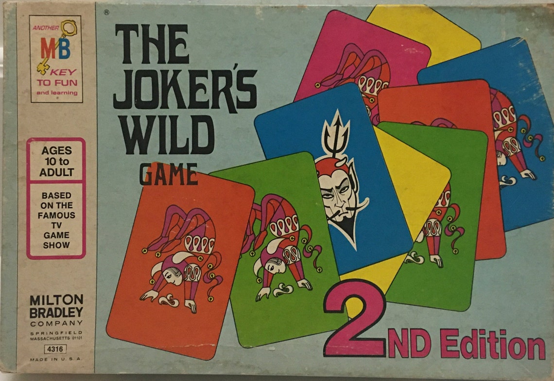 The Joker's Wild Game Based On The Popular Television | Etsy