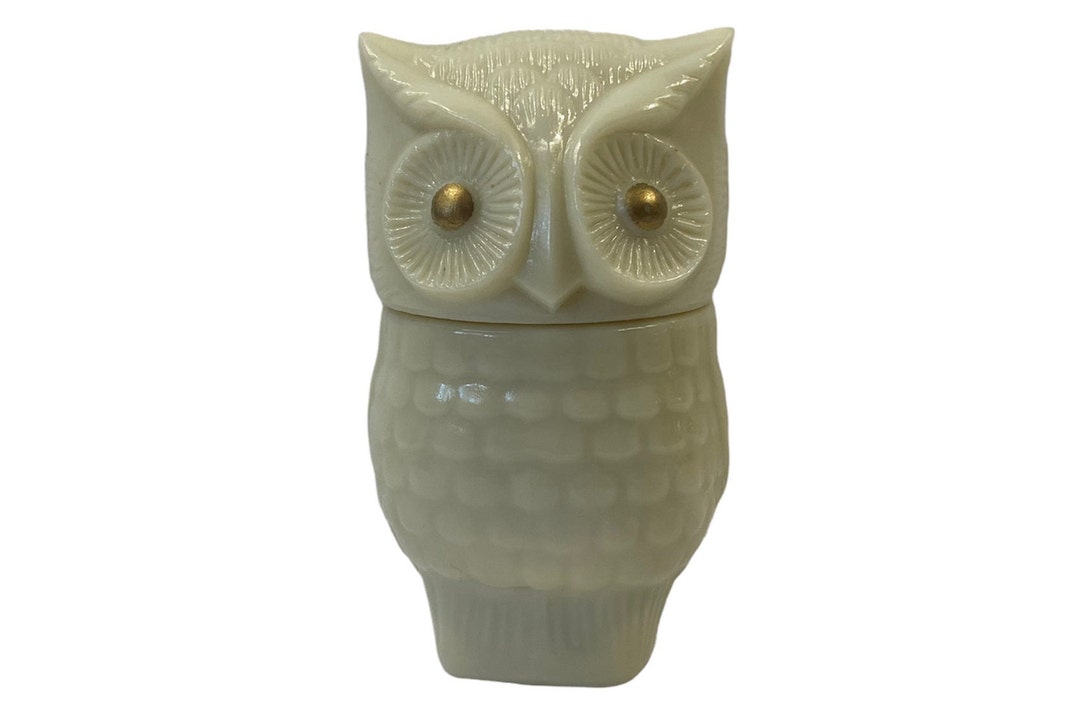 Avon OWL Collectible Glass Bottle - Etsy