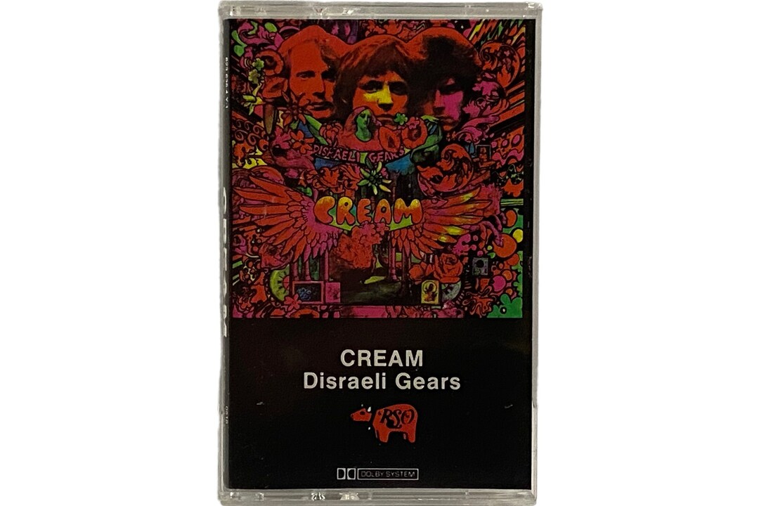 CREAM Disraeli Gearscassette Tape - Polygram Records - 823 636-4 Y-1 ...