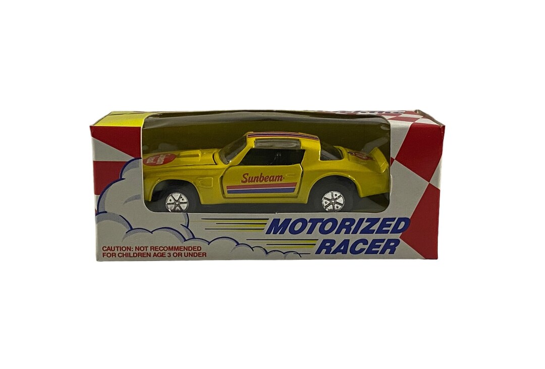 SUNBEAM Speedmachine Motorized Racer Pontiac Firebird SS-906 Diecast ...