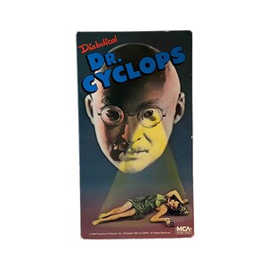 DR. CYCLOPS VHS Tape - 1940 Science Fiction Classic - Mad Scientist - Etsy