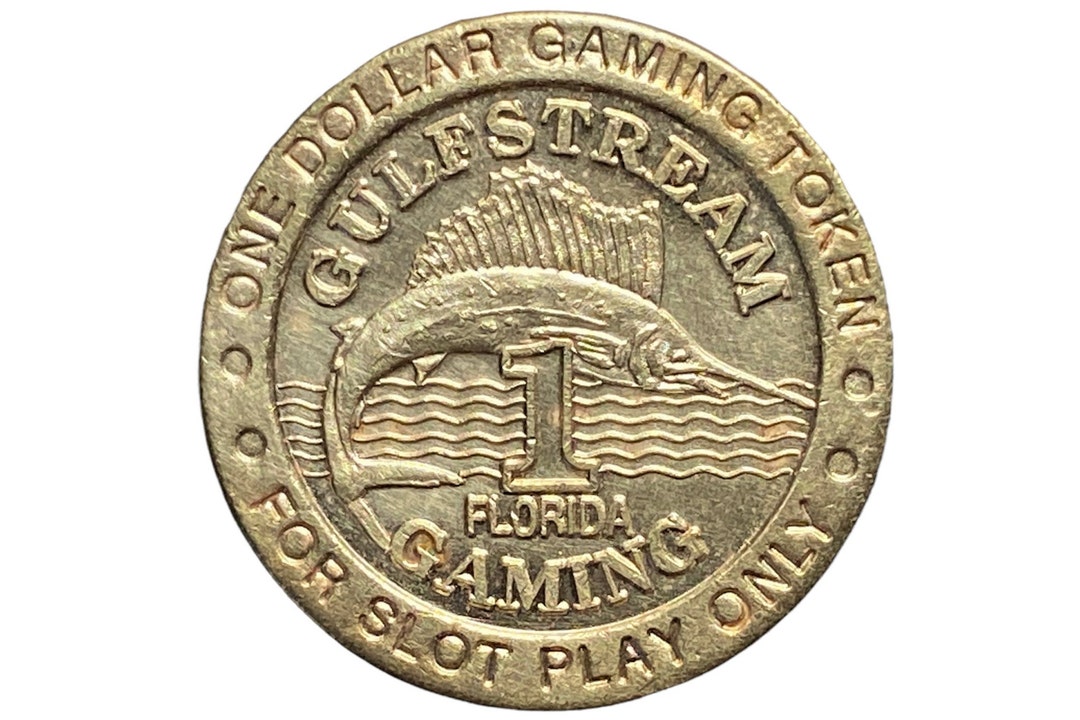 GULF STREAM GAMING One Dollar Gaming Token - Cruise Ship Gaming Token ...