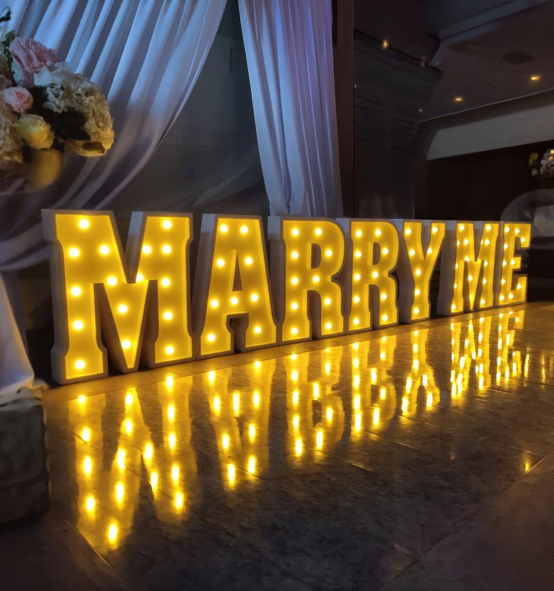 3 Ft Styrofoam XXL Letter Large Freestanding Light up Letter Birthday ...