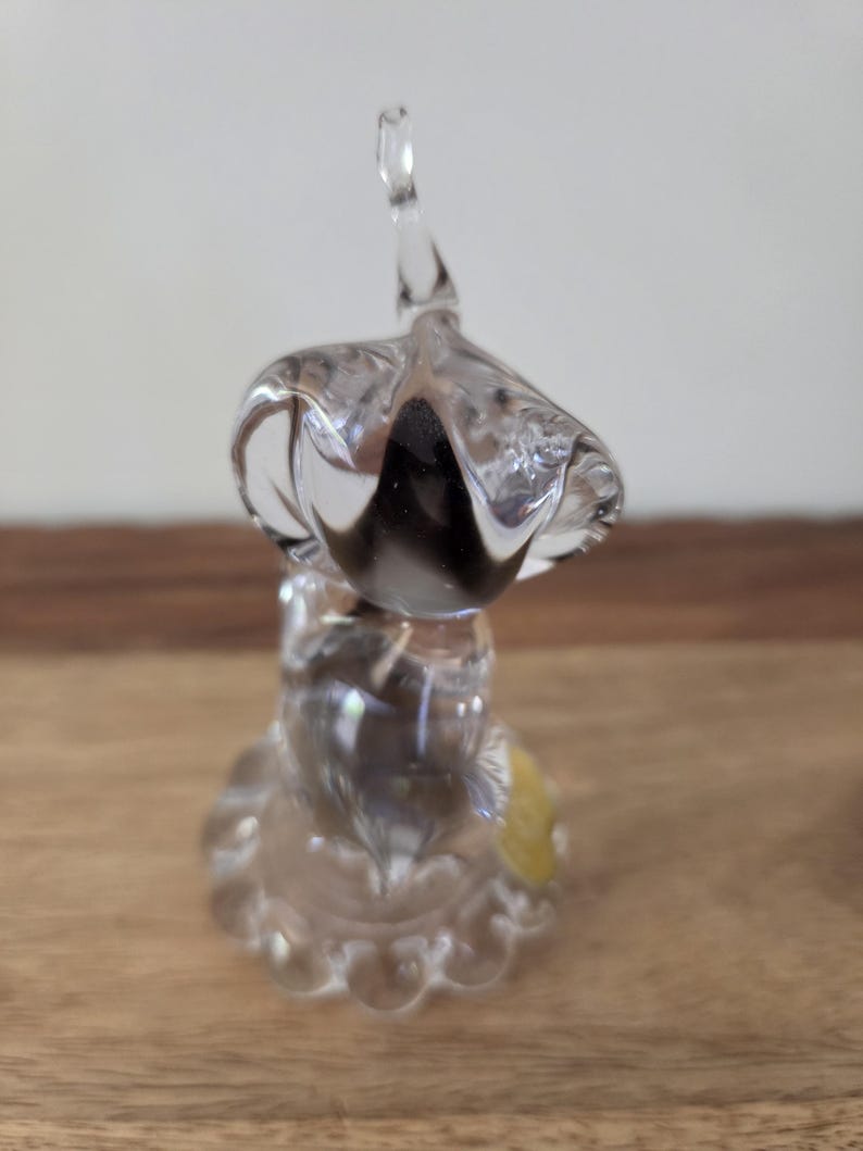 Vintage ICET Arte Murano Crystal Elephant Figurine - Handblown Art ...
