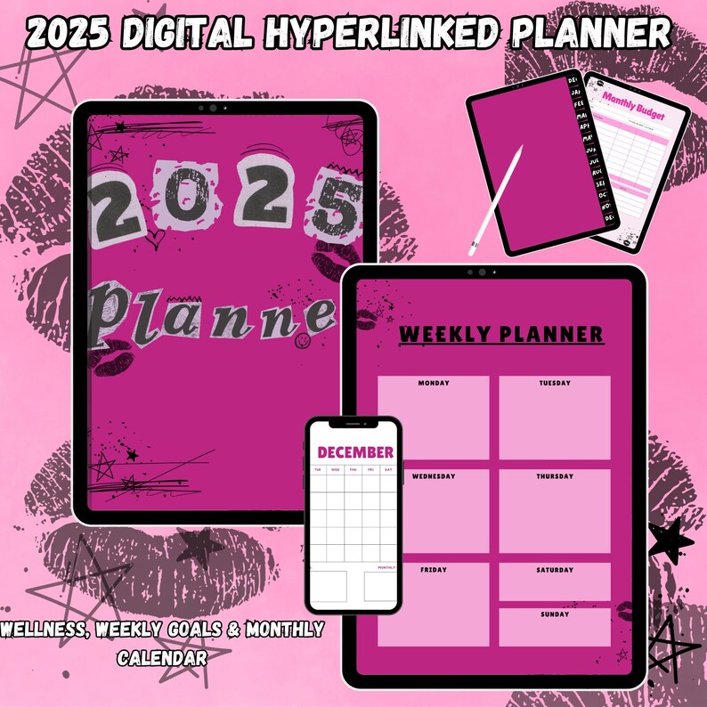 Digital Planner 2025 Mean Girl Inspired Digital Planner 2025 ...