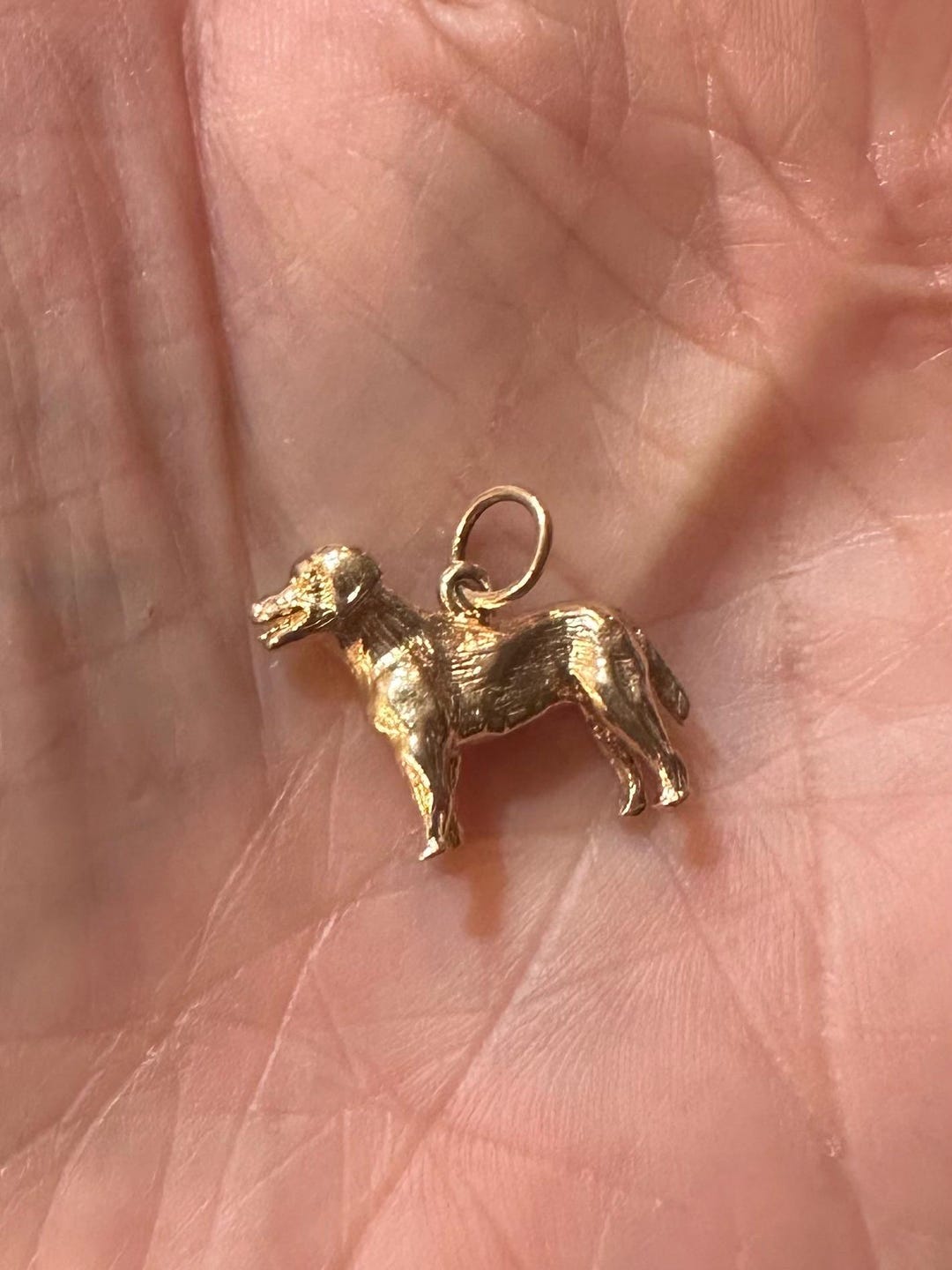 Vintage 14k 3D Labrador Retriever Dog Charm Pendant - Etsy