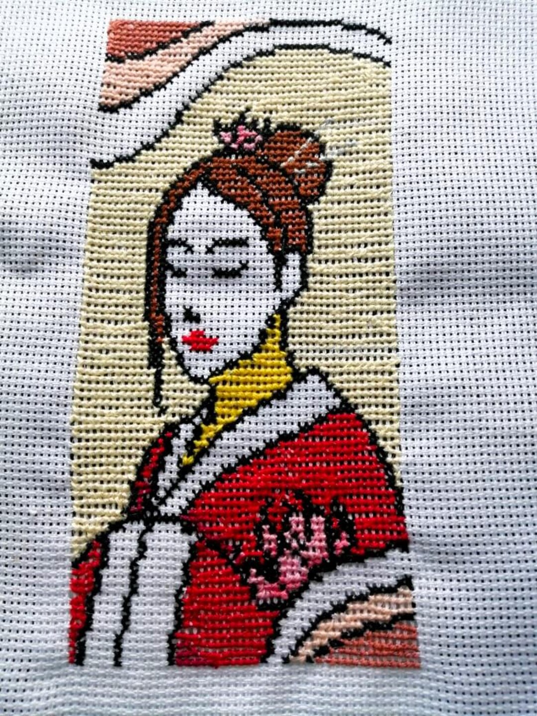 Geisha, Japanese Culture, Wall Decoration, Paintings, Colorful and ...