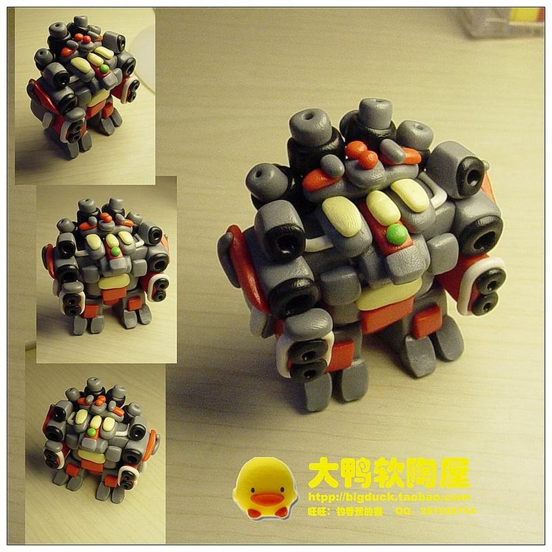 Cartoon-designed Starcraft Handmade Polyclay Imitations Cute Terran ...