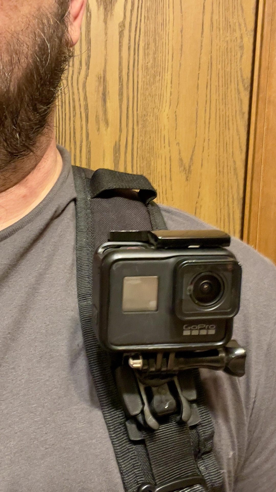 Backpack Gopro Mount for Hiking Outdoors Trail Photography - Etsy