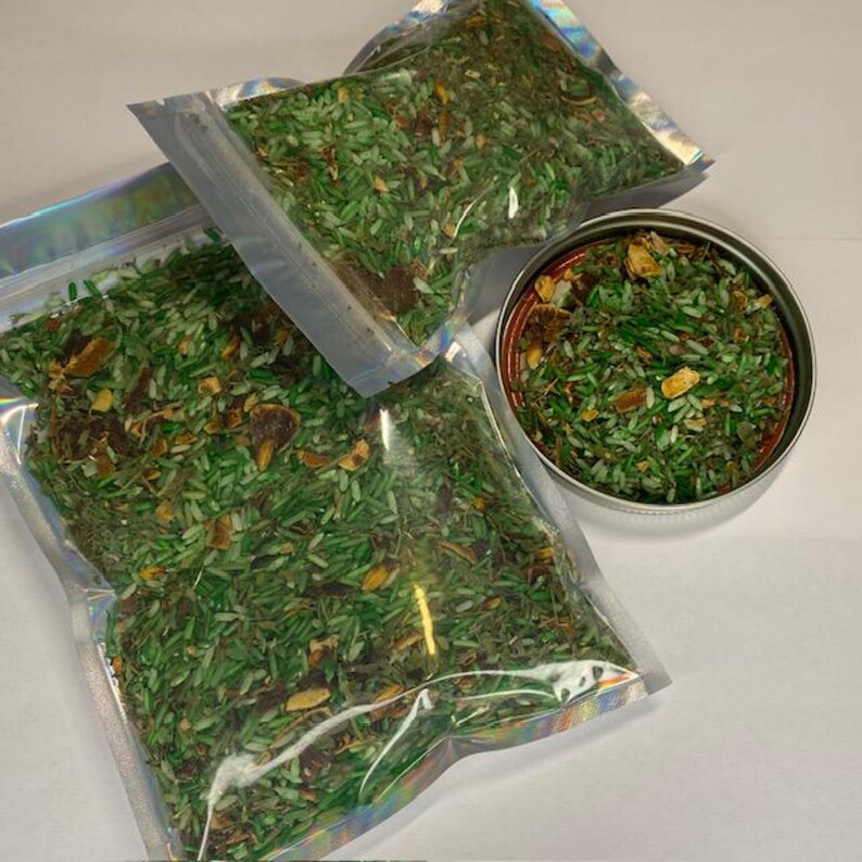 Green Money Rice, Lucky Green Rice, Money Bowl Rice, Prosperity Rice ...