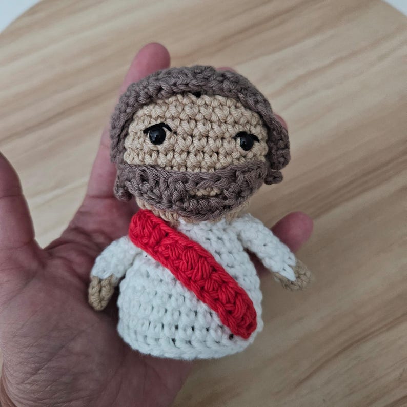 Jesus Christ Amigurumi Crochet Pattern, Christian Doll - PDF Pattern ...