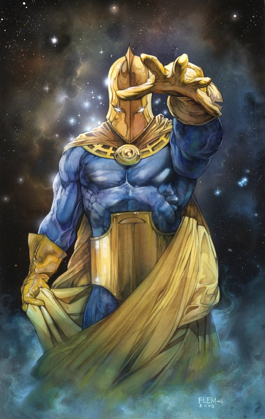 DR. FATE SIGNED Print - Etsy