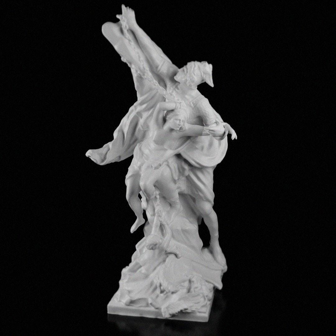 Louvre Perseus Andromede | 3D Printed Sculpture | Mythological Figure ...