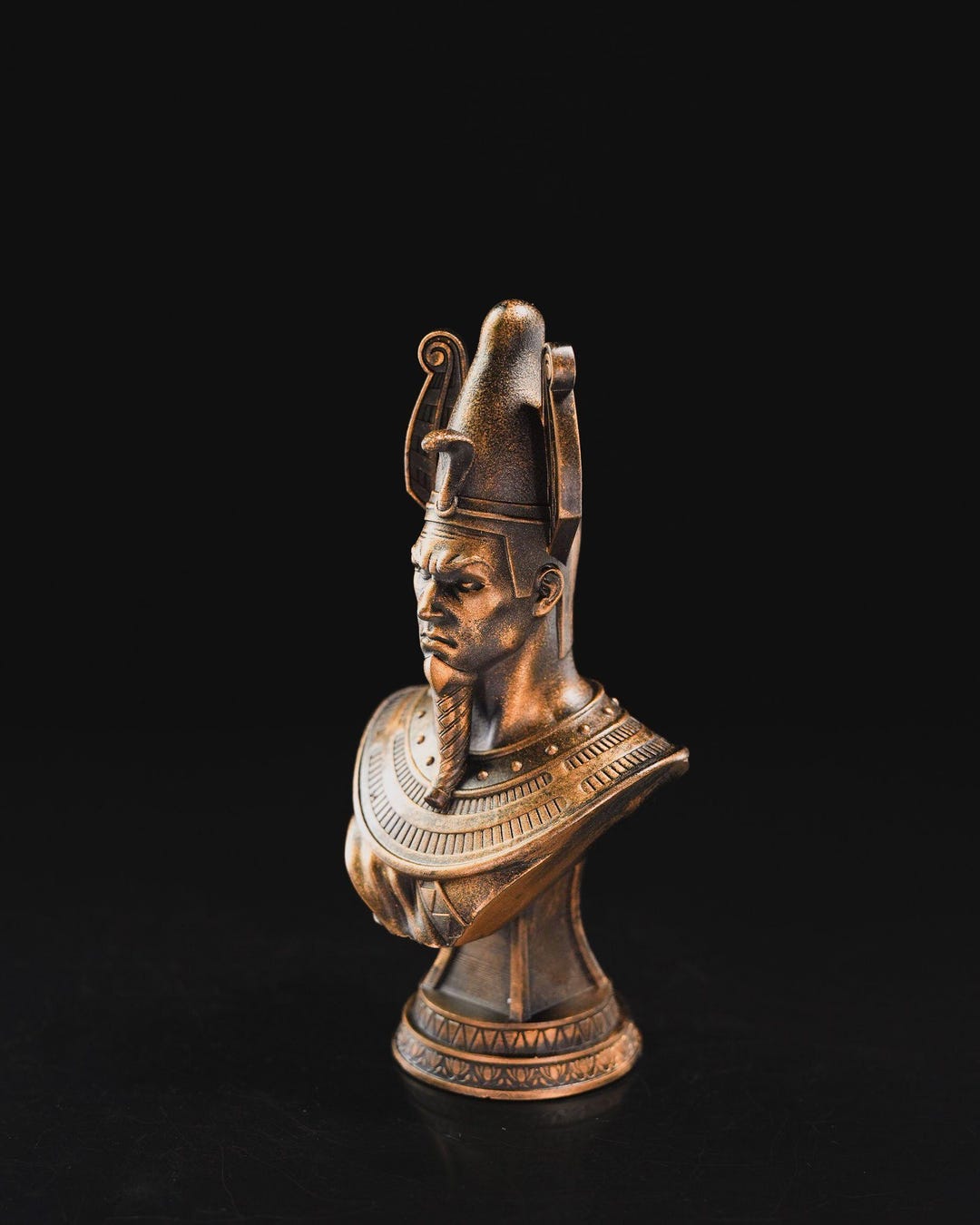 Osiris Bust - Egyptian God Sculpture | Ancient Art, Home Decor, Unique Gift, Pharaoh Statue, 3D ...