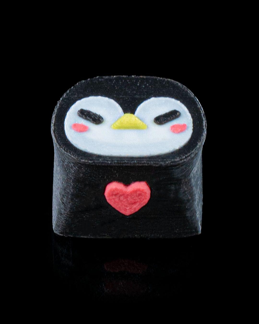 Angry Penguin Keycap | Cute Mechanical Keyboard Accessory | Fun Keycap ...