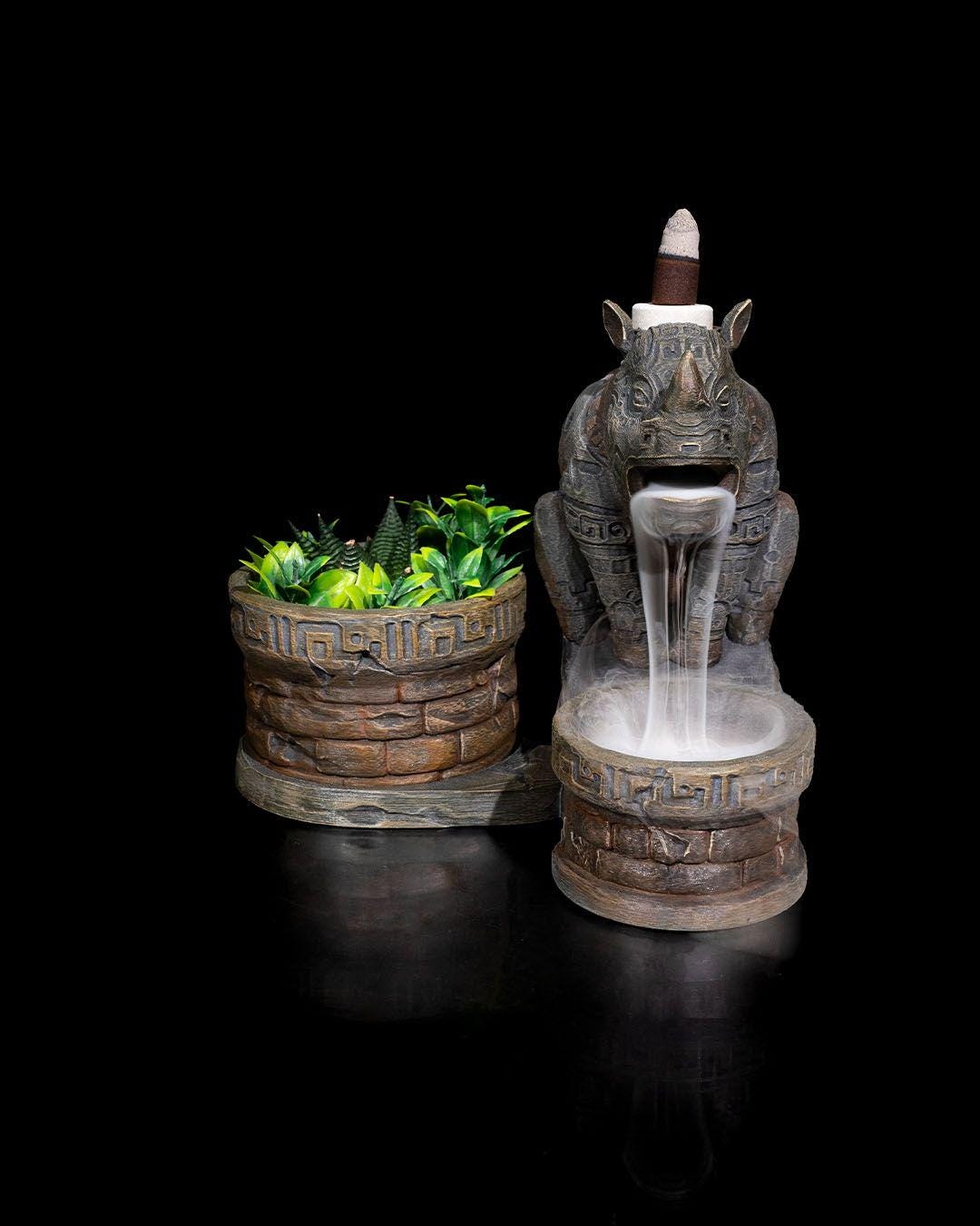 Ancient Shrine Backflow Burner | Backflow Magic Incense Holder ...