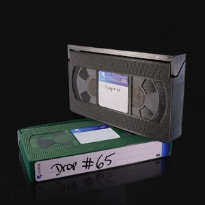 VHS Treasure Chest - Vintage VHS Storage Box | Nostalgic Home Decor ...
