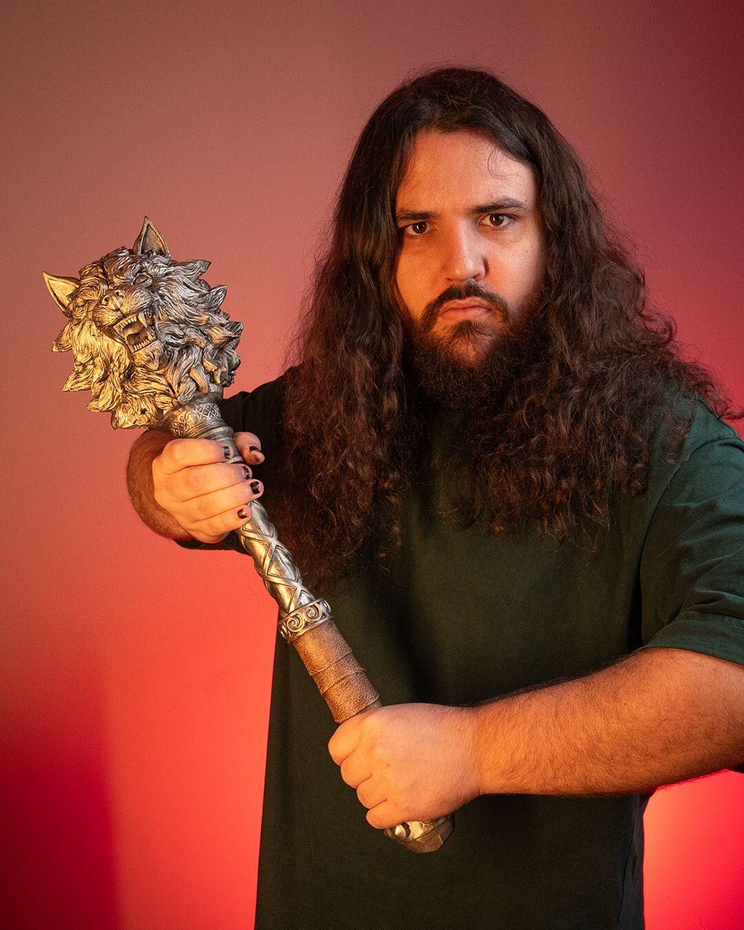 Lone Wolf Mace | Hero's Armory Cosplay Weapon, 3D Printed Mace, Fantasy ...