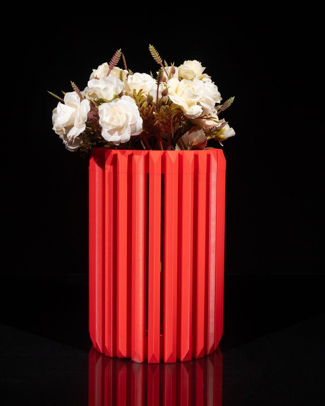 Teris Vase - Stylish Plant Holder | Modern Ceramic Style 3D Printed ...