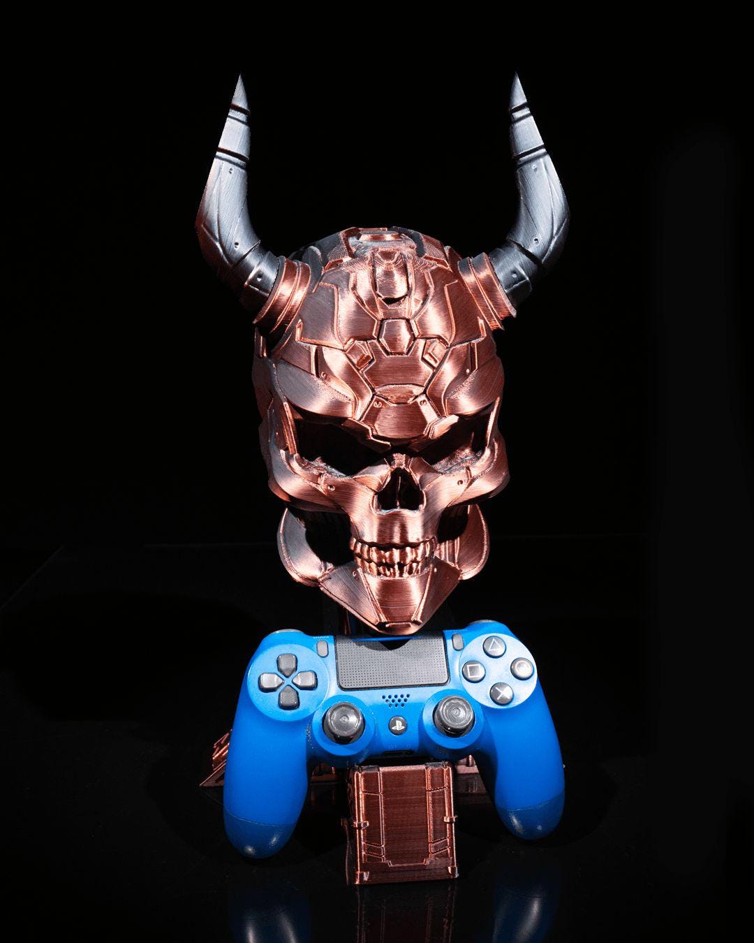 Sci-fi Skull Controller & Headphone Holder | Unique Gamer Gadget | 3D ...