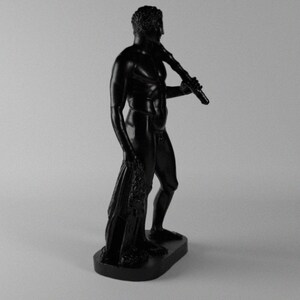 The Lansdowne Hercules | 3D Printed Statue, Ancient Greek Sculpture ...