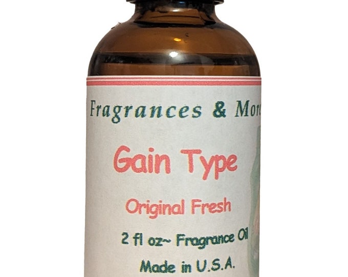 Gain Type Fragrance Oil for Soap Making, Candle Making and Bath and ...