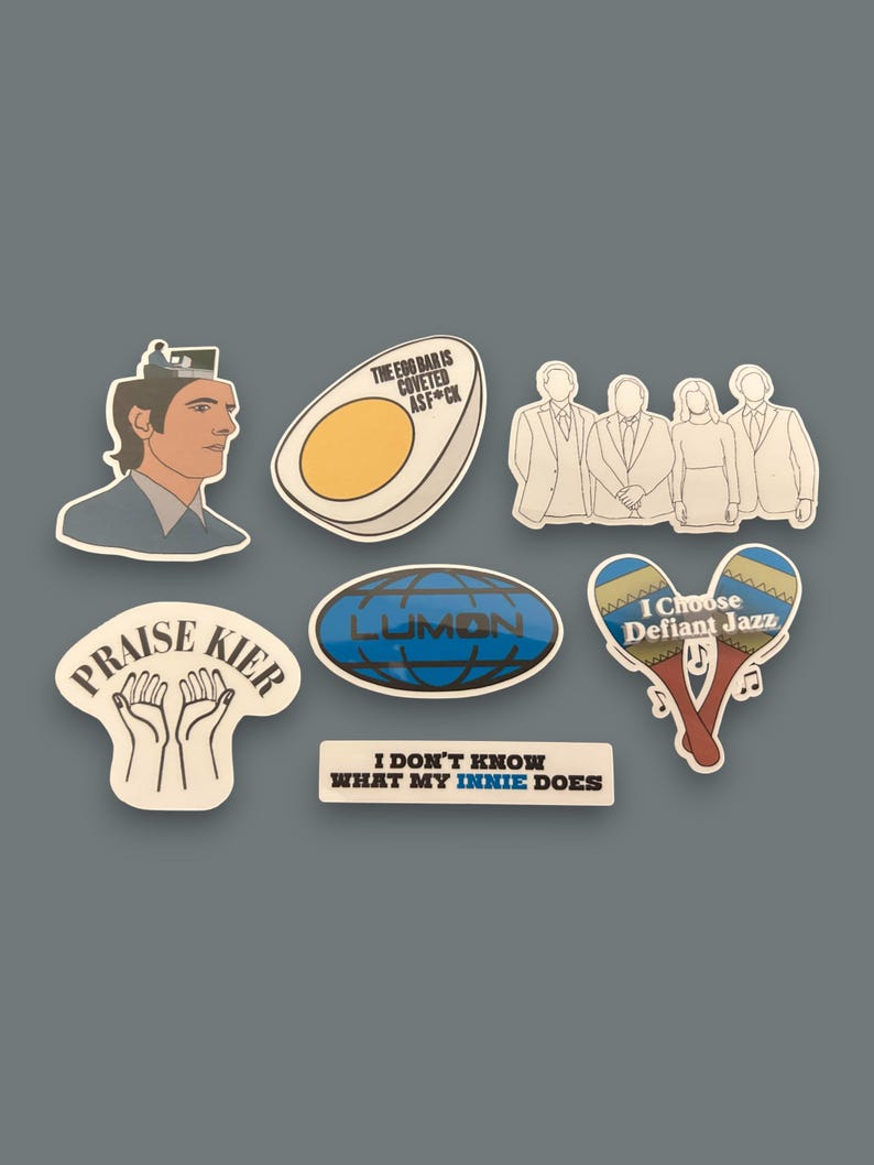 Severance Inspired Stickers – TV Show Stickers for Fans, Innies and ...
