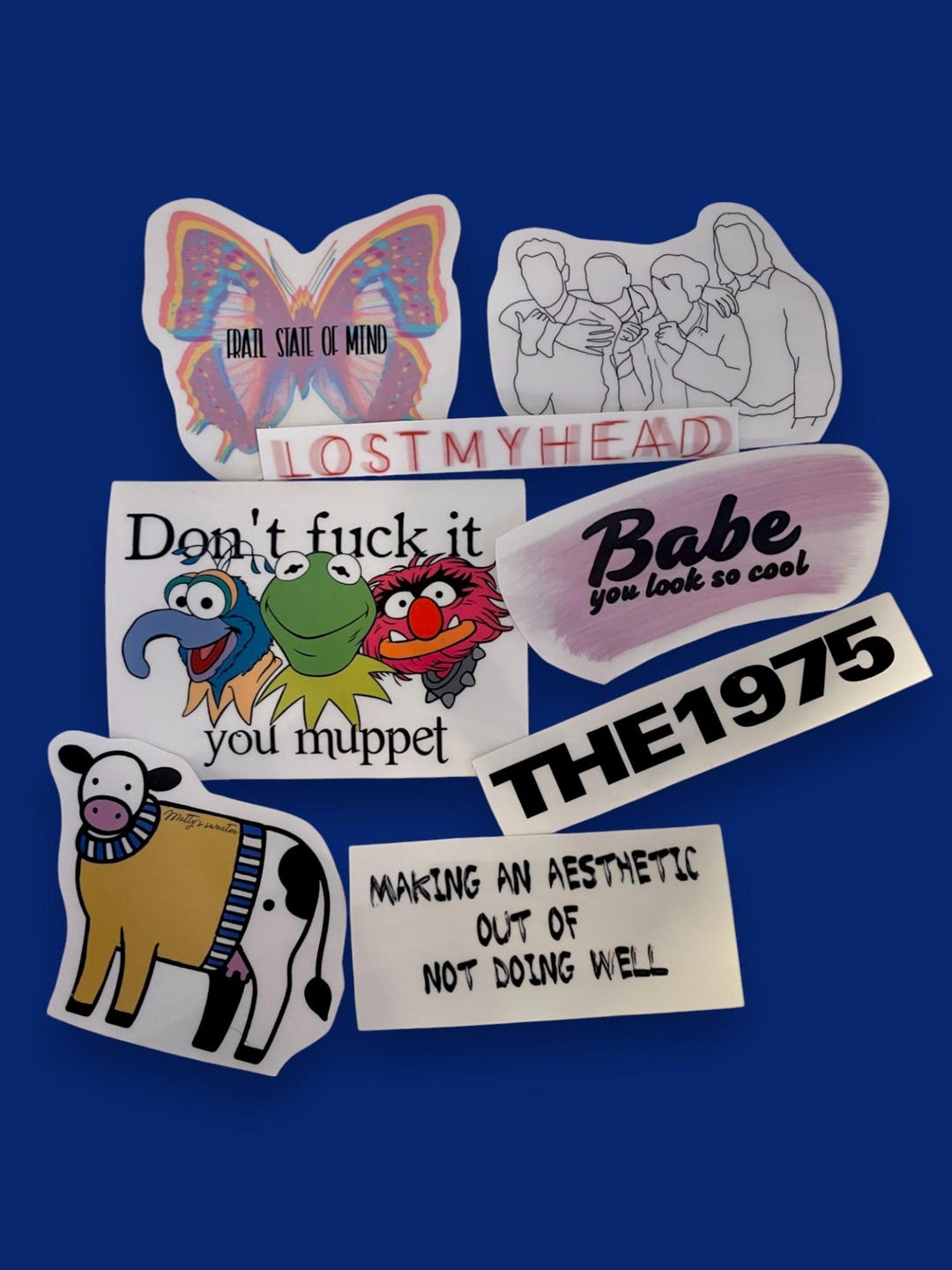 The 1975 Stickers Stickers for Laptop, Kindle, Ipad, Notebooks the 1975 ...