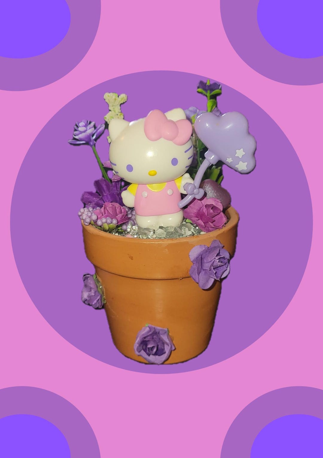 Hello Kitty Flower Pots - Etsy
