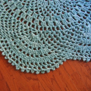 Large Rag Crochet Doily Rug Pattern-daydreams - Etsy