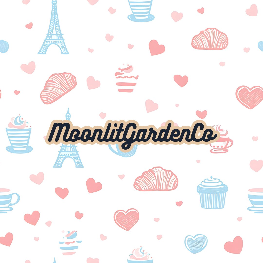 Paris Seamless Pattern, City Seamless Pattern, French Seamless Pattern ...