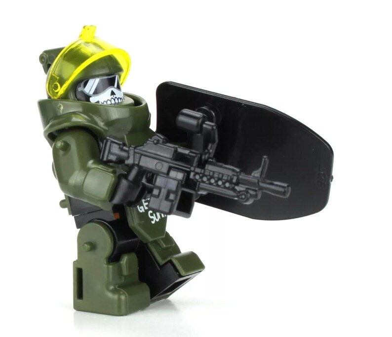Battle Brick Juggernaut Army Assault Minifigure Made With Real LEGO ...
