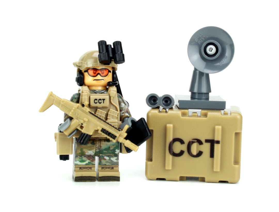 CCT Air Force Special Forces OCP Made With Real LEGO® Minifigure - Etsy