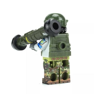 Battle Brick Ukrainian Anti-tank Soldier Made With Real LEGO ...